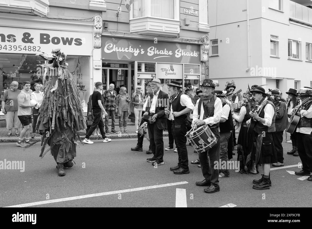 MAZEY DAY GOLOWAN FESTIVAL PENZANCE CORNWALL Stock Photo - Alamy