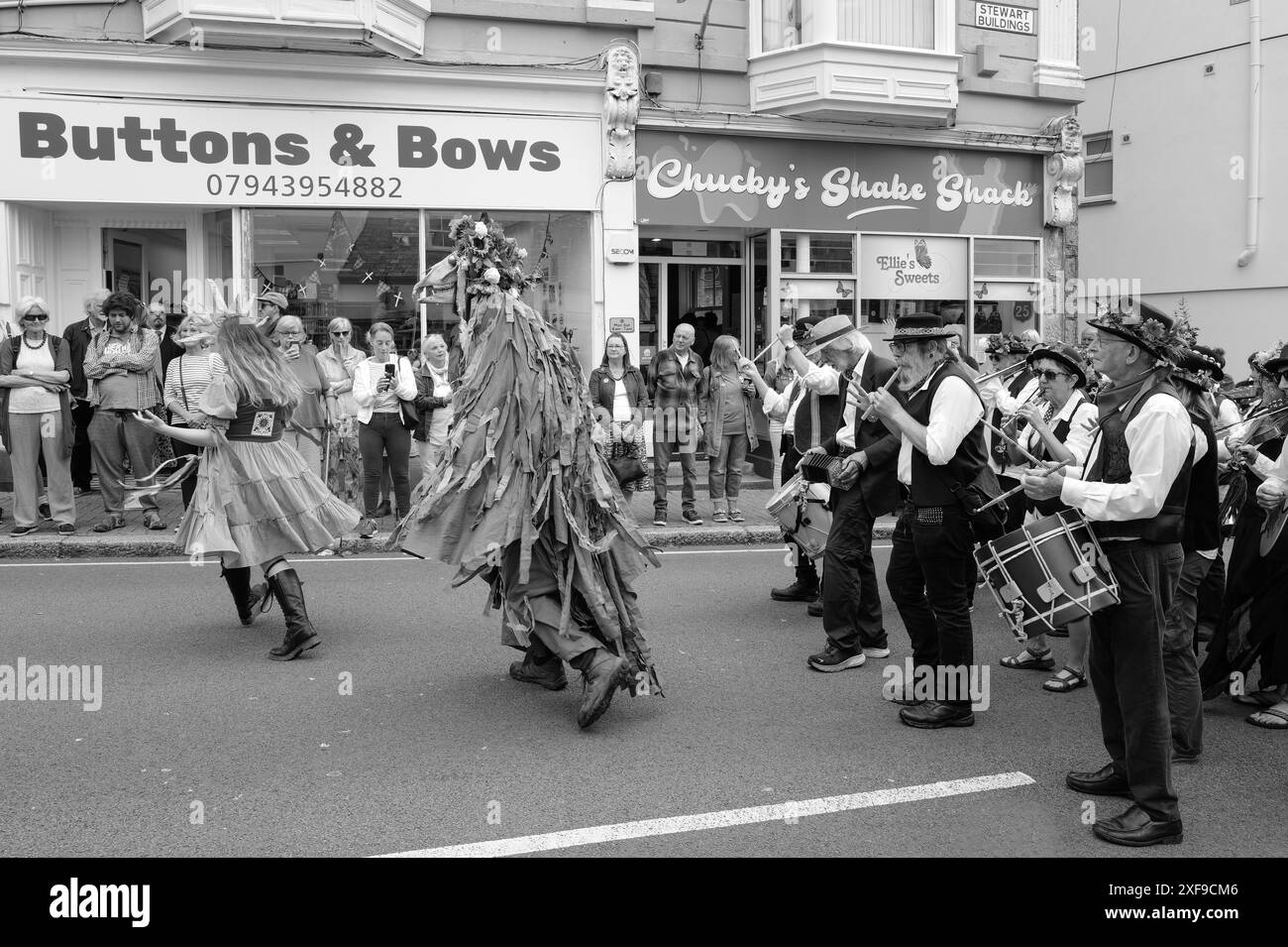 MAZEY DAY GOLOWAN FESTIVAL PENZANCE CORNWALL Stock Photo - Alamy