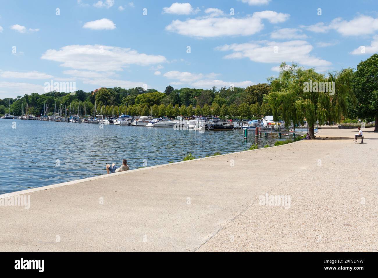 The river Havel at Kladow, Berlin, Germany Stock Photo - Alamy