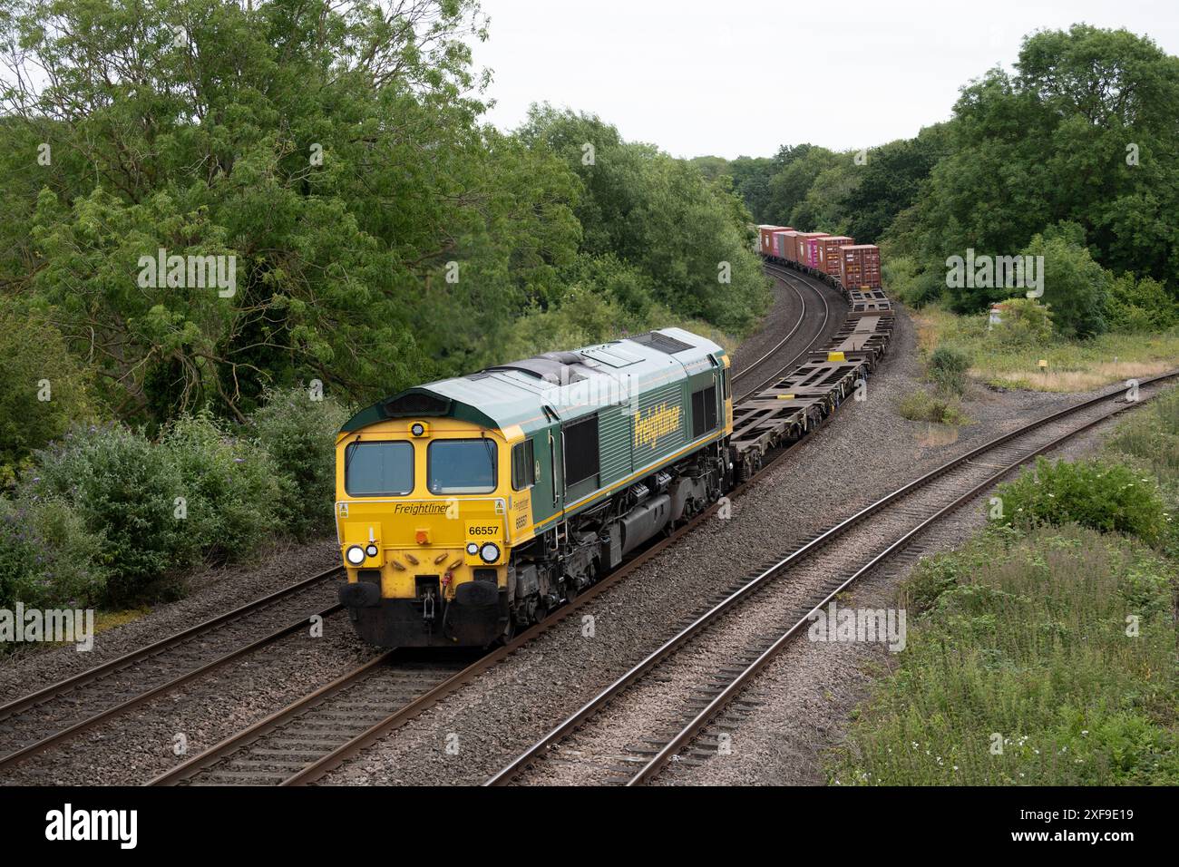 Class 66 intermodal train hi-res stock photography and images - Alamy