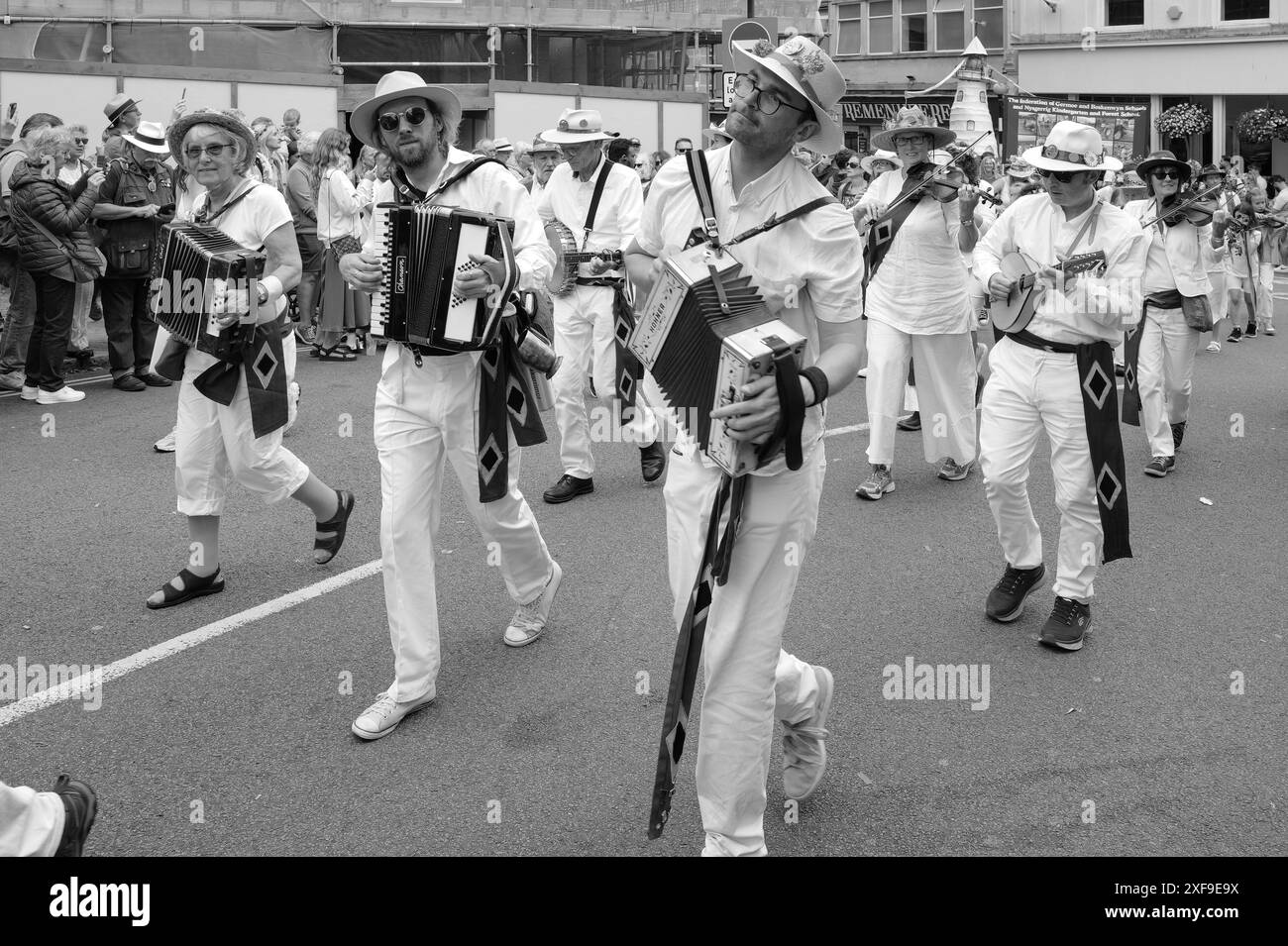 MAZEY DAY GOLOWAN FESTIVAL PENZANCE CORNWALL Stock Photo - Alamy