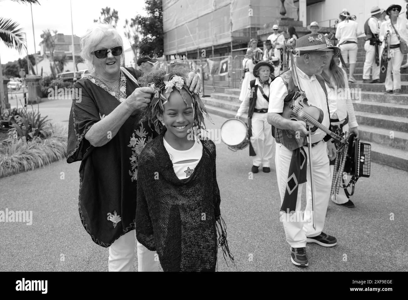 MAZEY DAY GOLOWAN FESTIVAL PENZANCE CORNWALL Stock Photo - Alamy