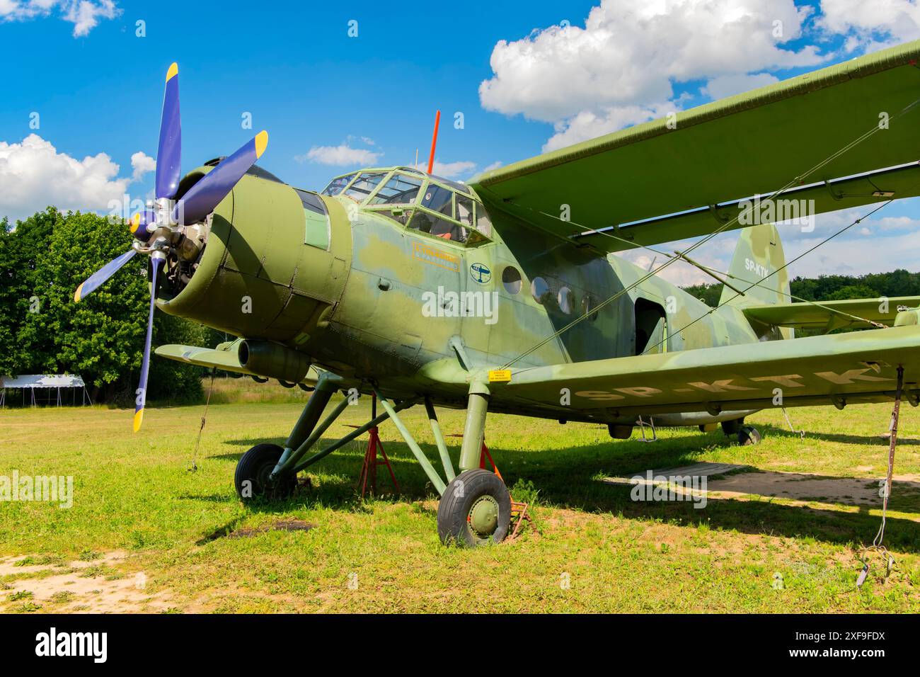 Antonov An-2 at Museum 303 in Gierloz, Poland Stock Photo - Alamy