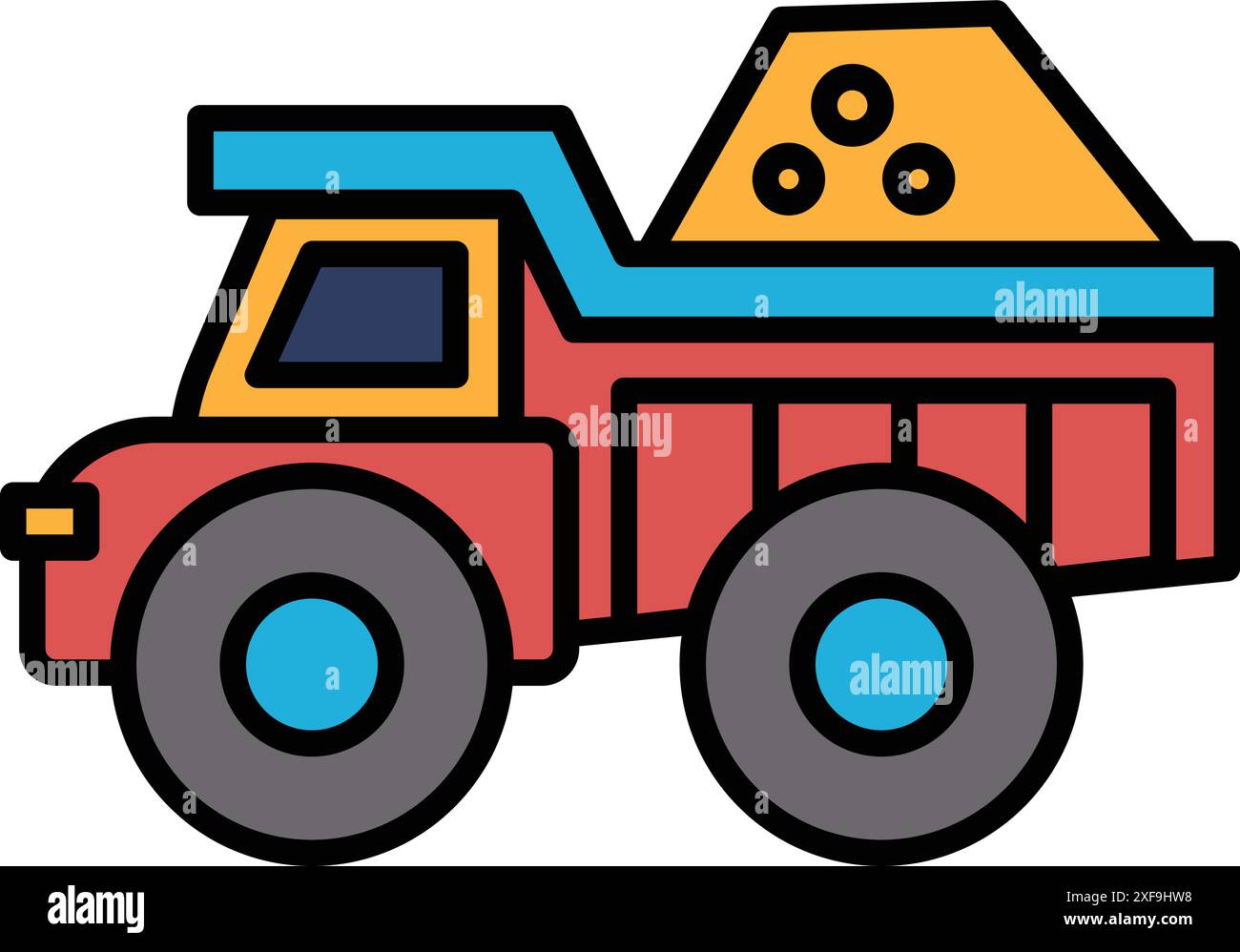 Rocks loader Stock Vector Images - Alamy