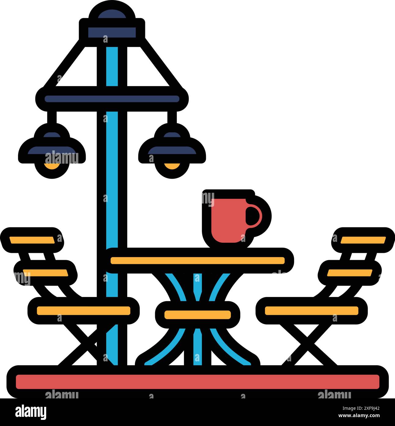 Chairs city Stock Vector Images - Alamy