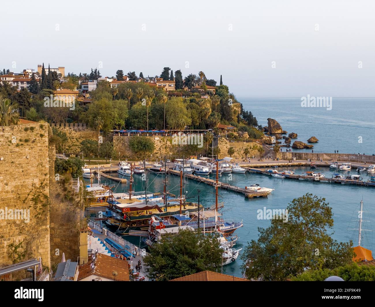 Antalya, Turkey 22 April, 2024,View on popular place for tourist ...
