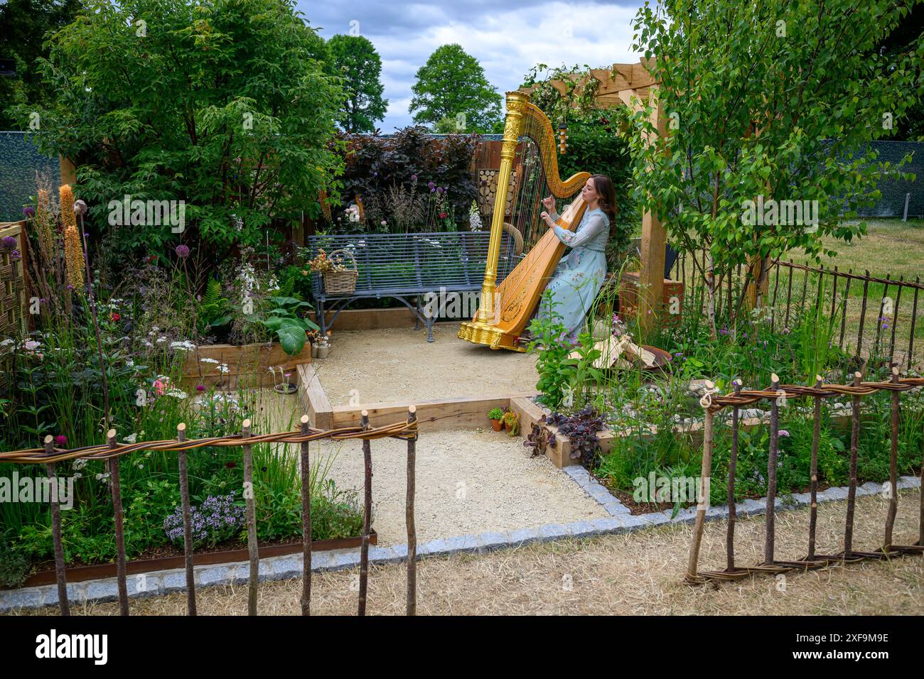 Rhs hampton court palace garden festival 2024 hi-res stock photography ...