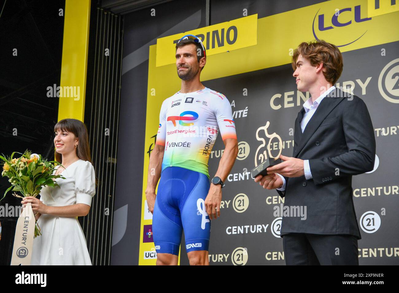 Fabien Grellier (TotalEnergies) wins the prize of Combattivity Century ...