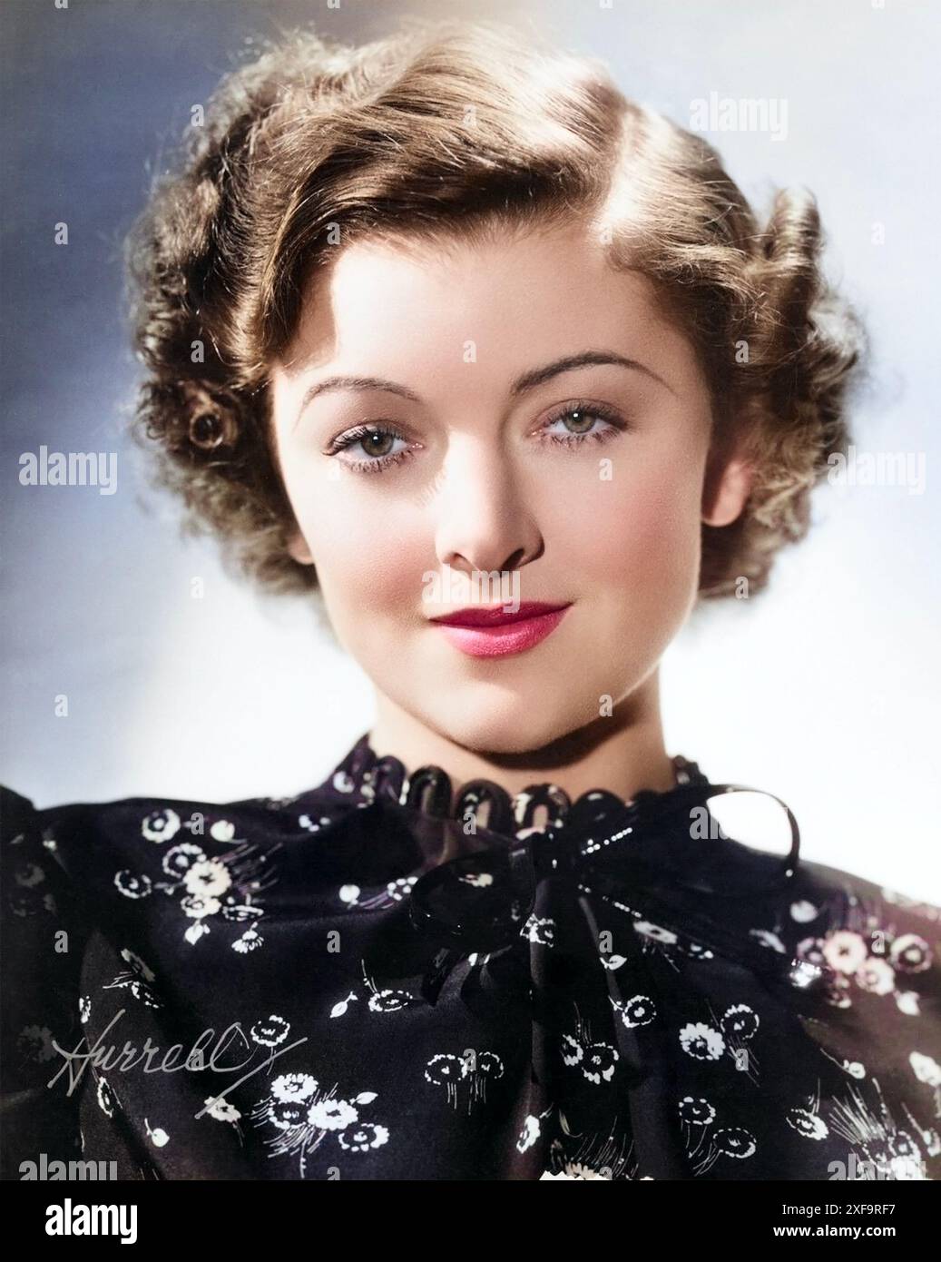 MYRNA LOY (1905-1993) American film, stage and TV actress about 1940 ...