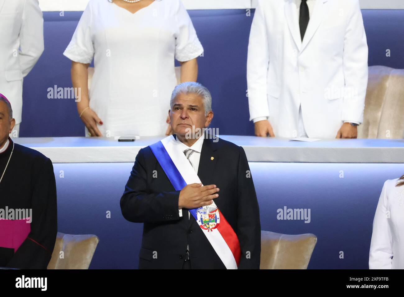 Panama City, Panama. 1st July, 2024. Panama's President Jose Raul ...