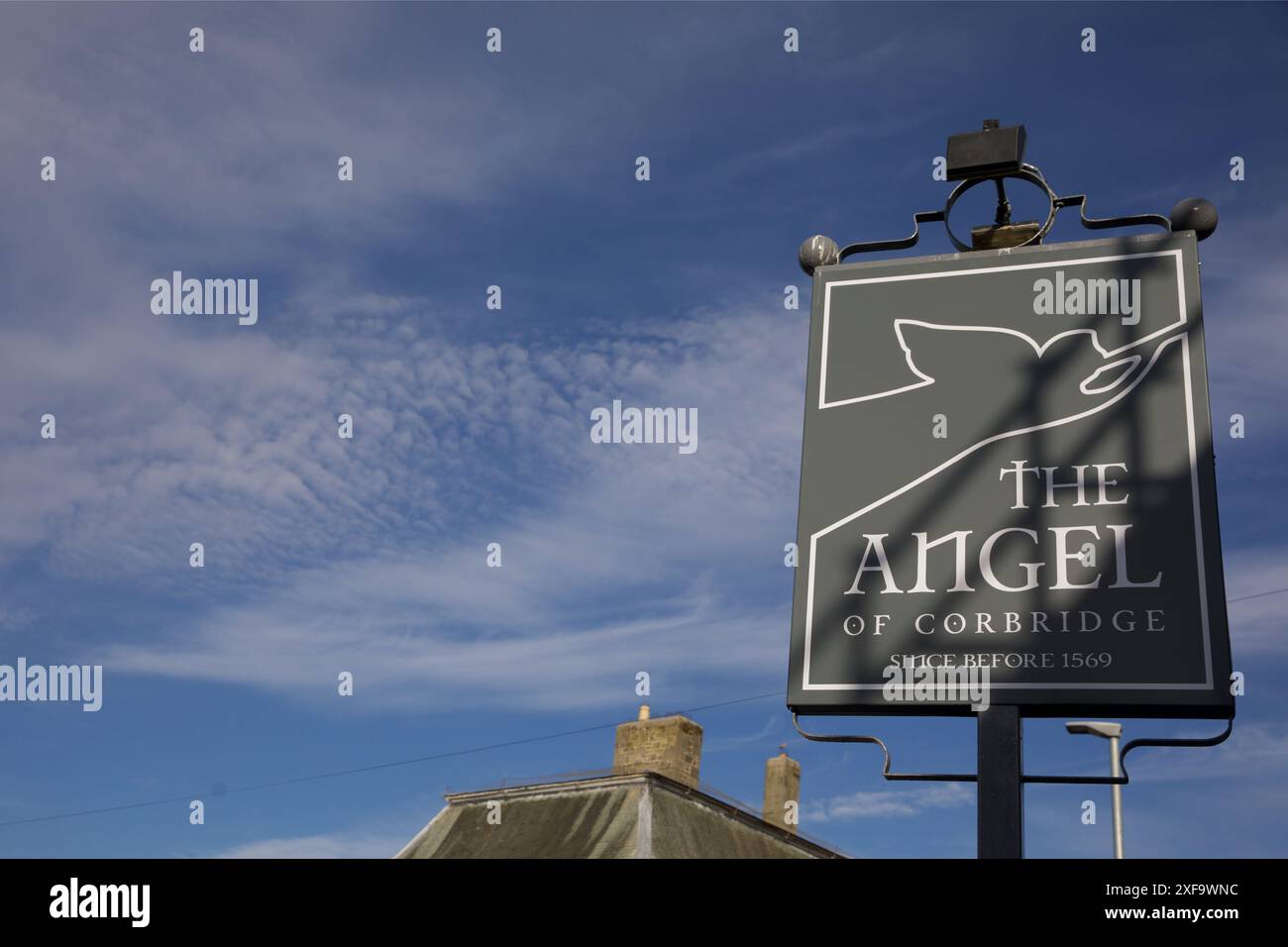The Angel Inn of Corbridge, Northumberland. A historic former coaching ...