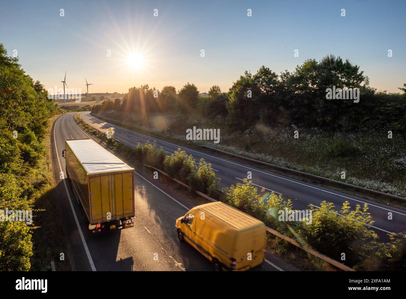 M1 autobahn england hi-res stock photography and images - Alamy