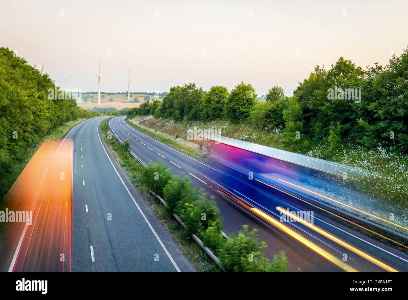 M1 autobahn england hi-res stock photography and images - Alamy