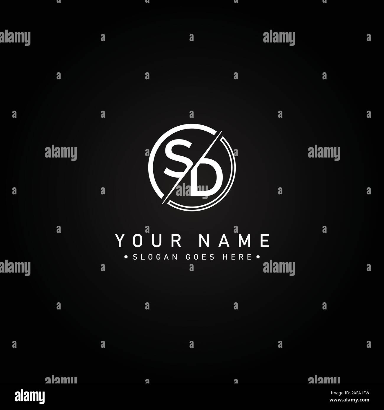 SD Minimal Vector Logo - Simple Business Logo for Monogram S and D ...
