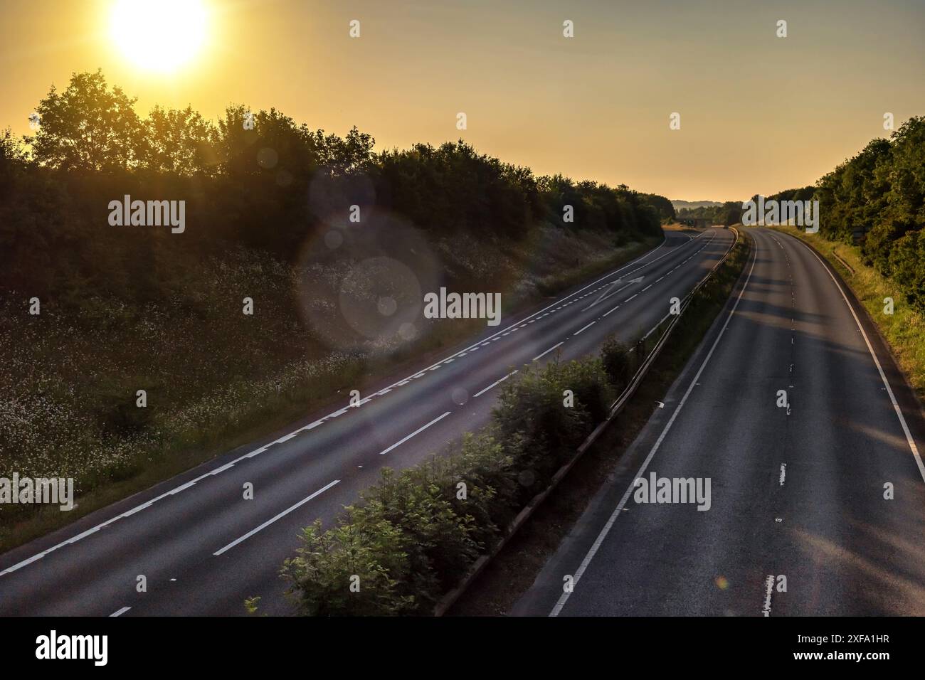 M1 autobahn england hi-res stock photography and images - Alamy