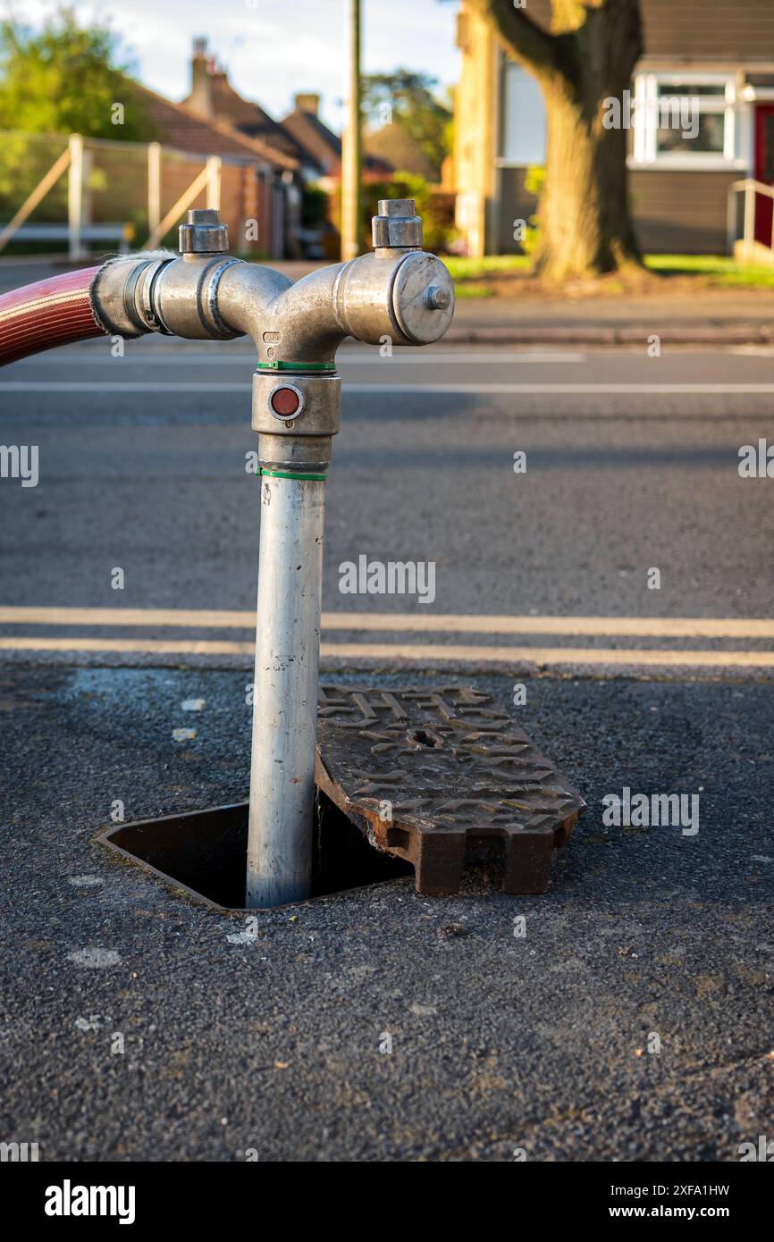 Fire hydrant point uk hi-res stock photography and images - Alamy