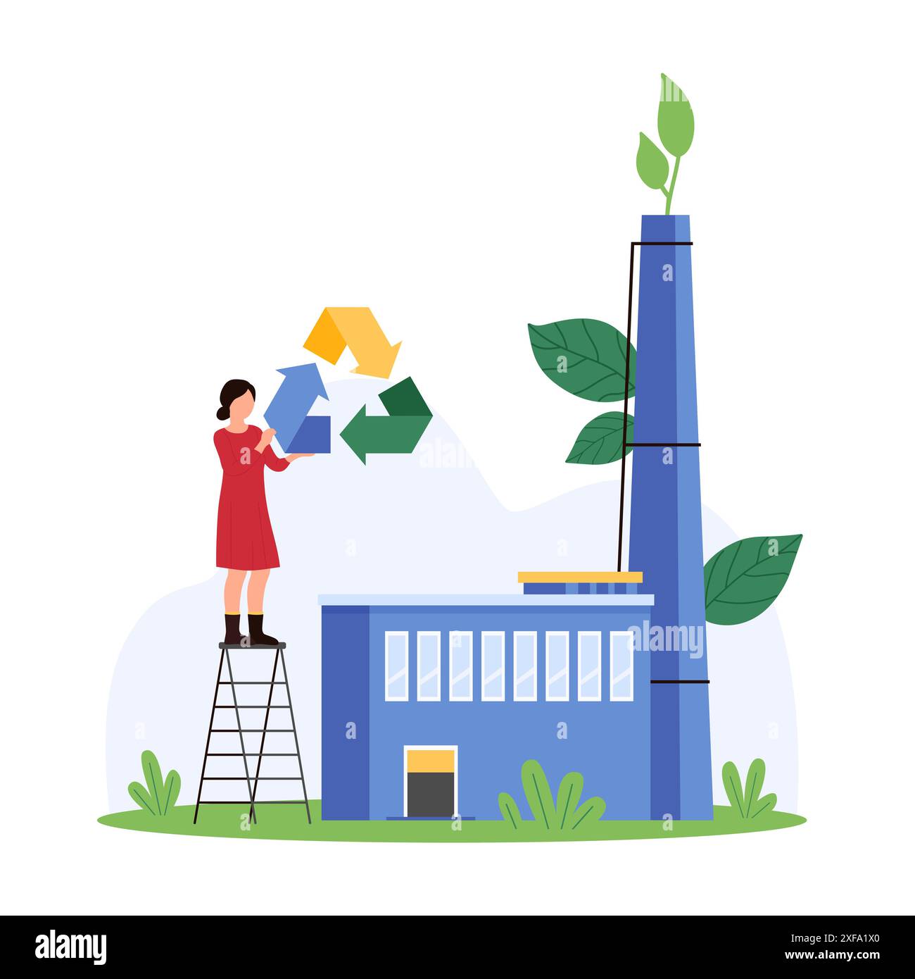 Eco friendly factory management, development of recycling technology ...