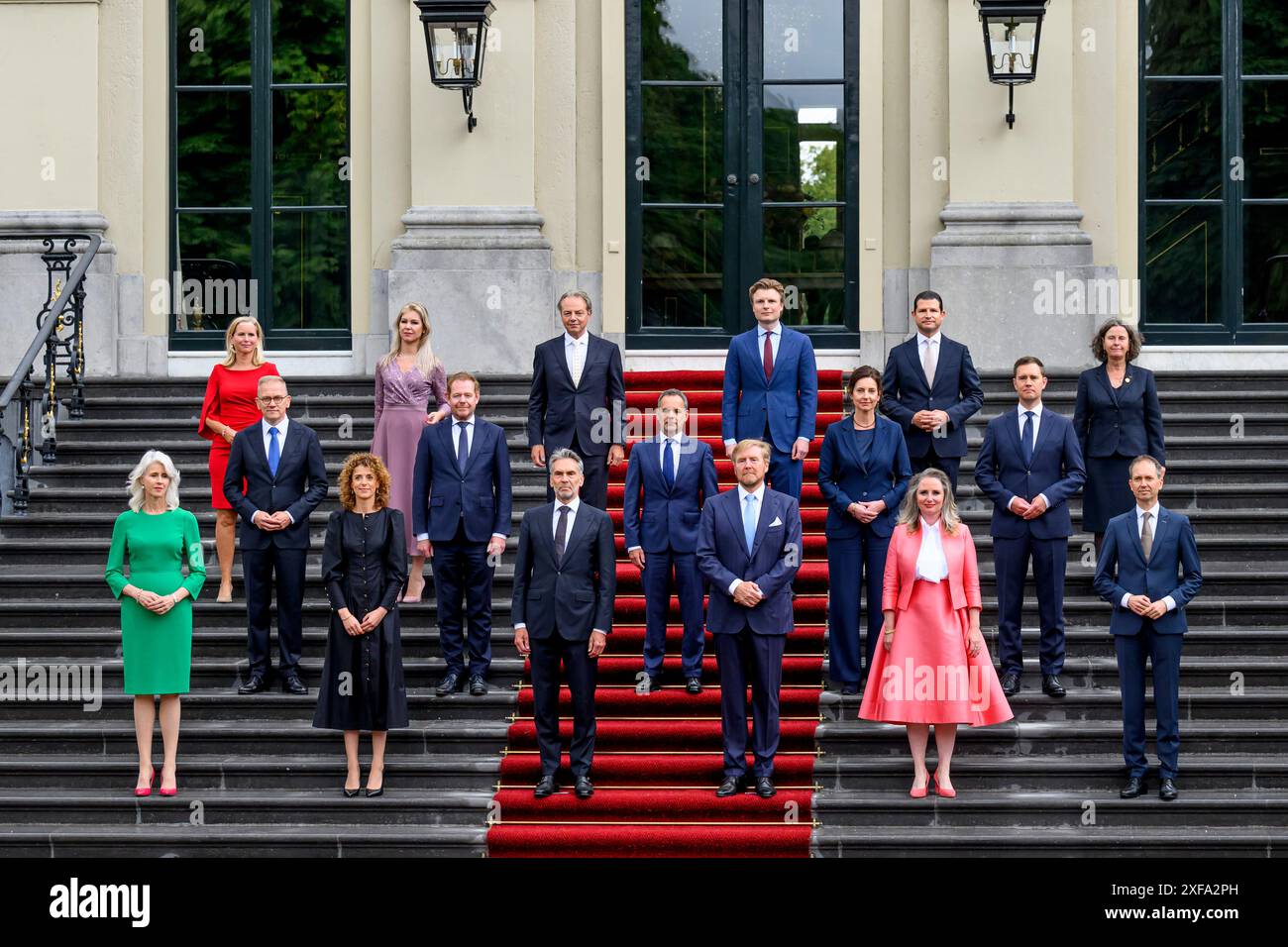 The Hague, the Netherlands, 02-07-2024 Swearing in and presentation of ...