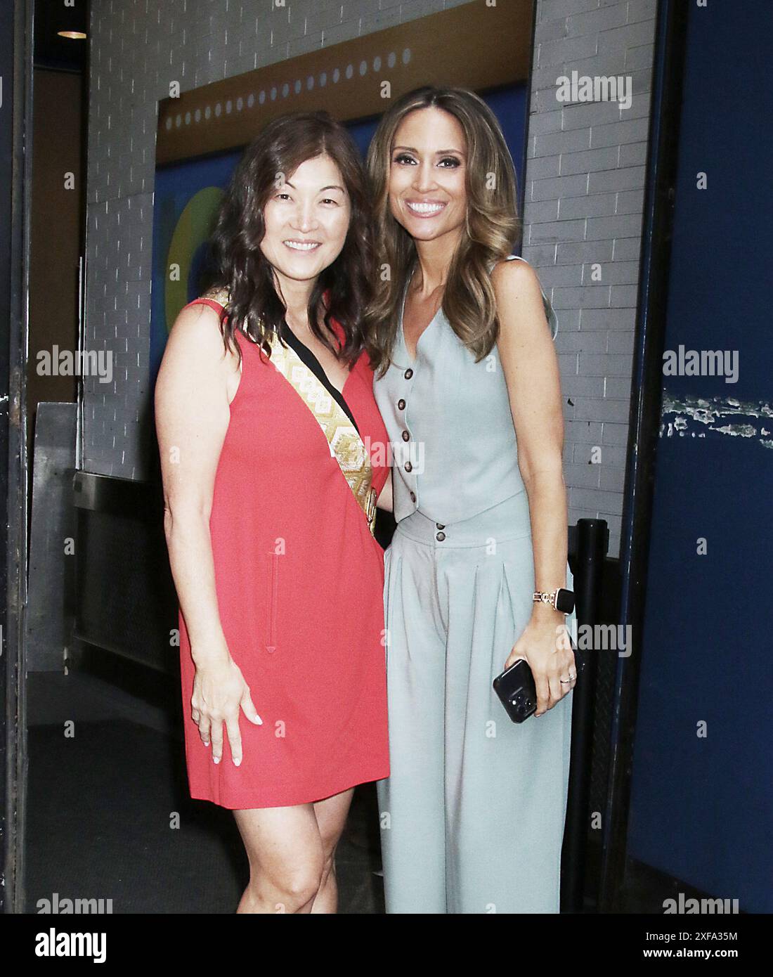 July 01, 2024 Juju Chang, Rhiannon Ally on Good Morning America in New ...