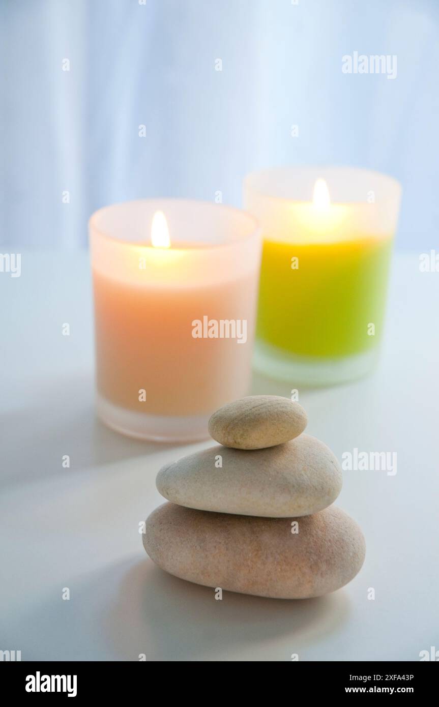 Stack balanced stones two hi-res stock photography and images - Alamy