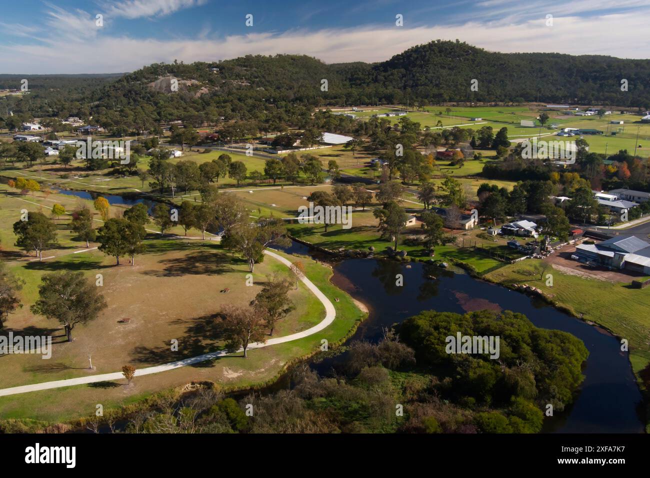 Quart Pot Creek Parklands is a picturesque park located in the town of ...