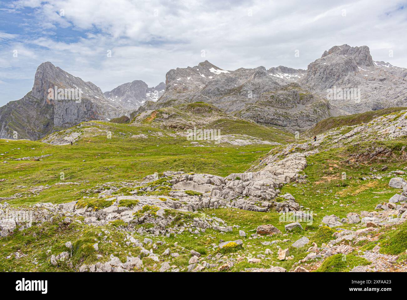 The Picos de Europa (Peaks of Europe), are a mountain range extending ...