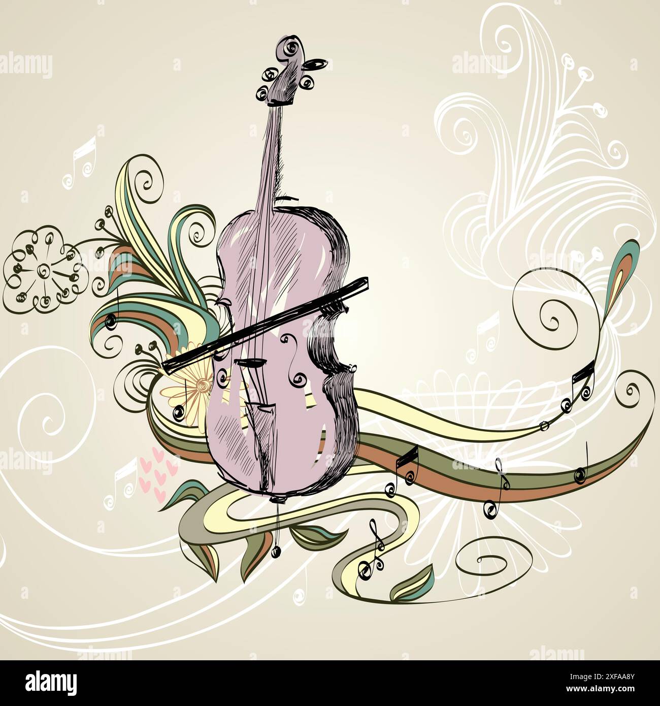 Musical instruments art stand hi-res stock photography and images - Alamy