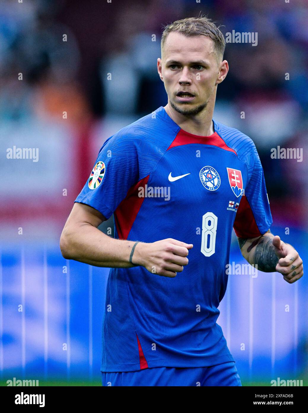 GELSENKIRCHEN, GERMANY - JUNE 30: Ondrej Duda of Slovakia during the ...