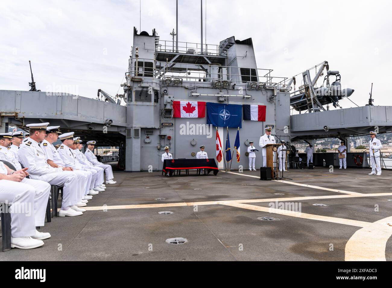 Vice-Admiral Didier Malaterre, Deputy Commander NATO Allied Maritime ...