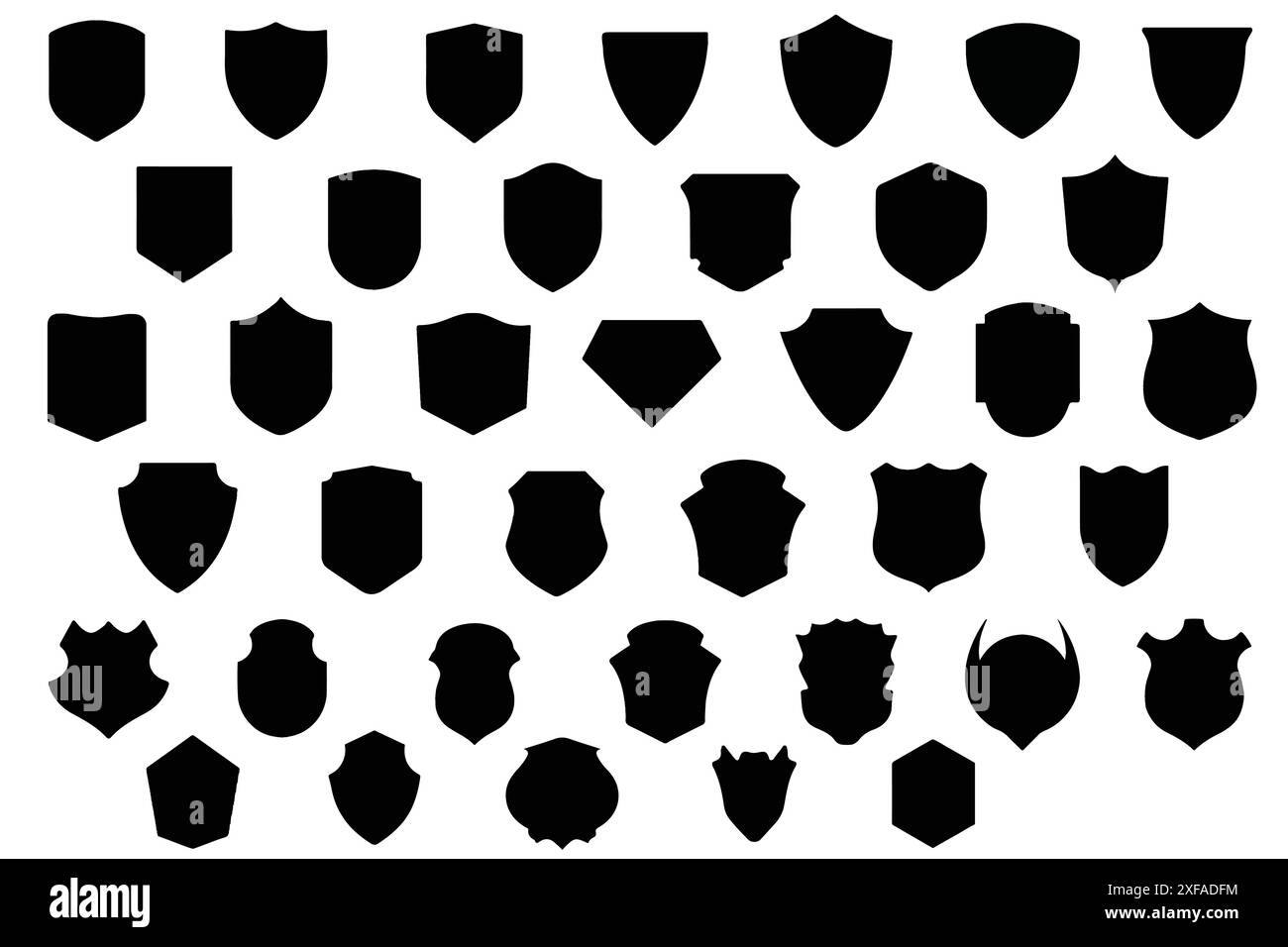 Security icons collection Black and White Stock Photos & Images - Alamy