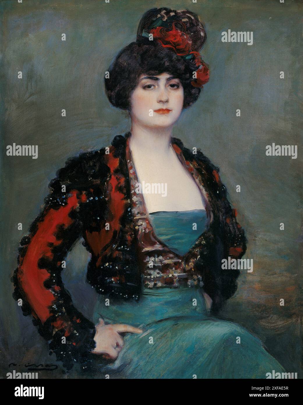 Julia, c. 1915 Ramon Casas Stock Photo - Alamy