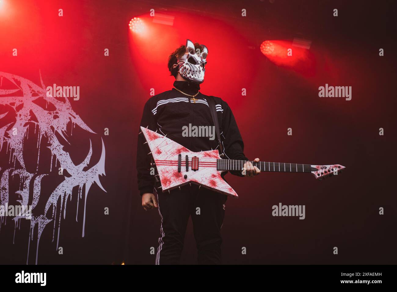 The russian deathcore band Slaughter to prevail performed at Danish ...