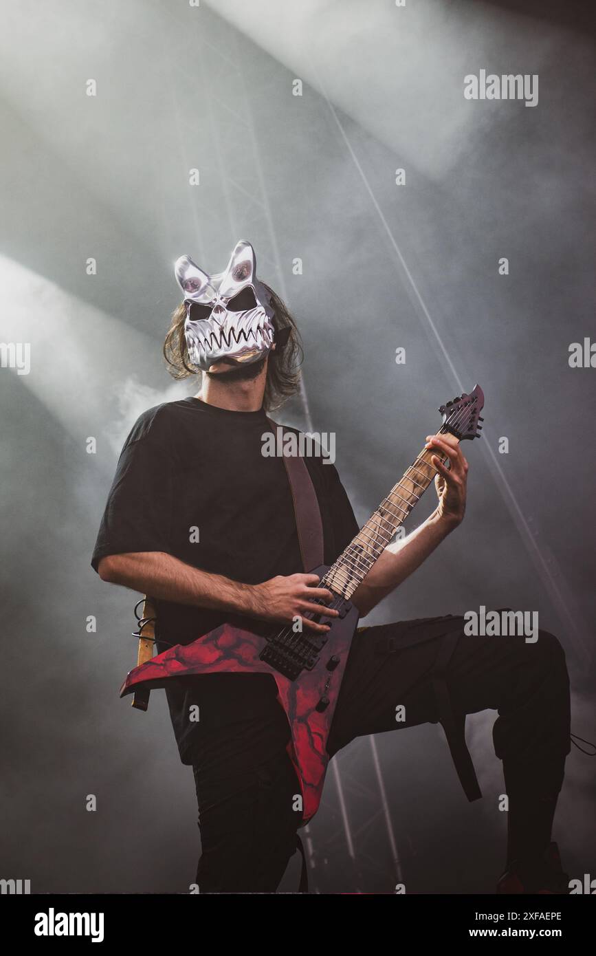 The russian deathcore band Slaughter to prevail performed at Danish ...
