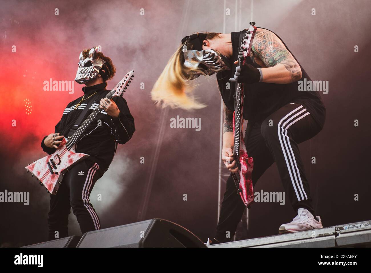 The russian deathcore band Slaughter to prevail performed at Danish ...