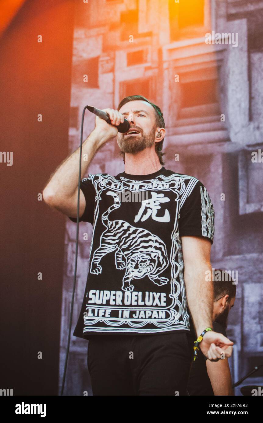 The australian progressive rock band Karnivool performed at Danish ...