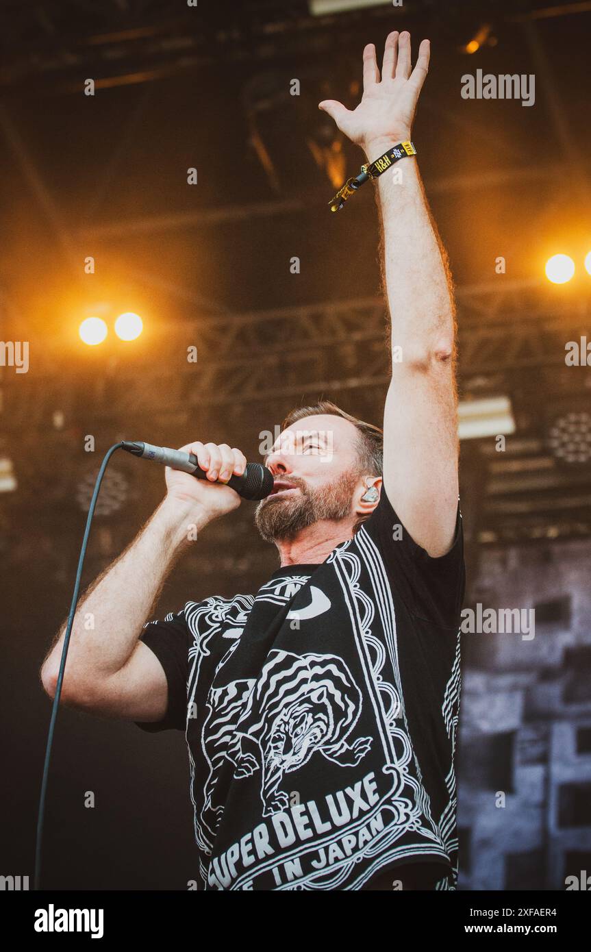 The australian progressive rock band Karnivool performed at Danish ...