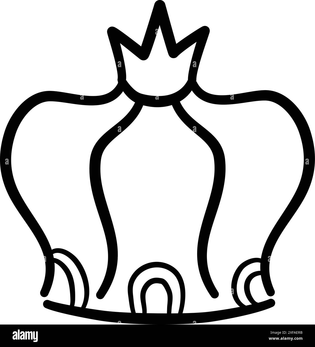 Queen Crown Symbol Simple