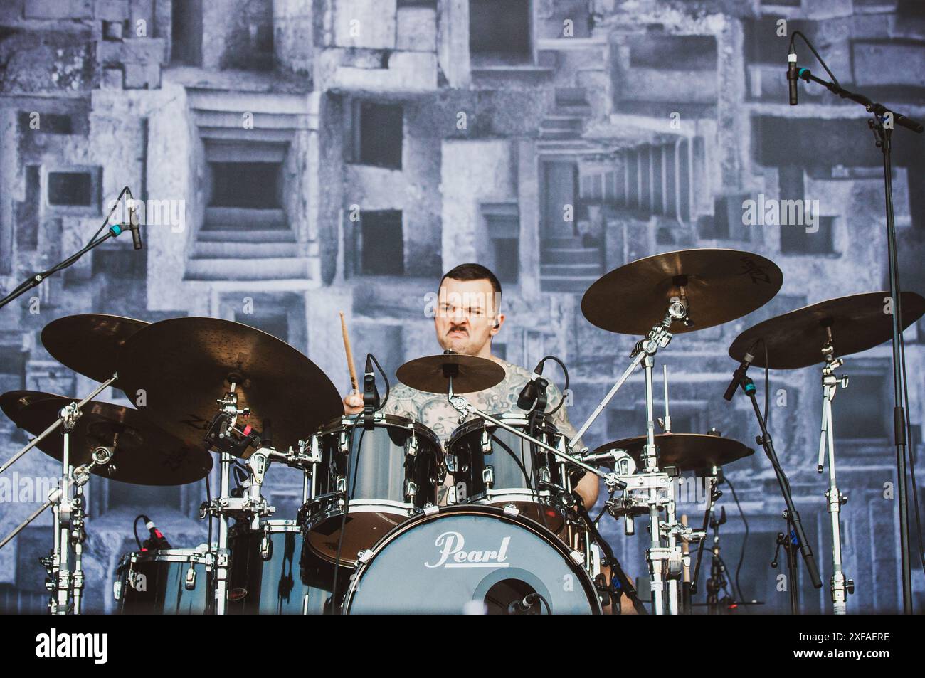 The australian progressive rock band Karnivool performed at Danish ...