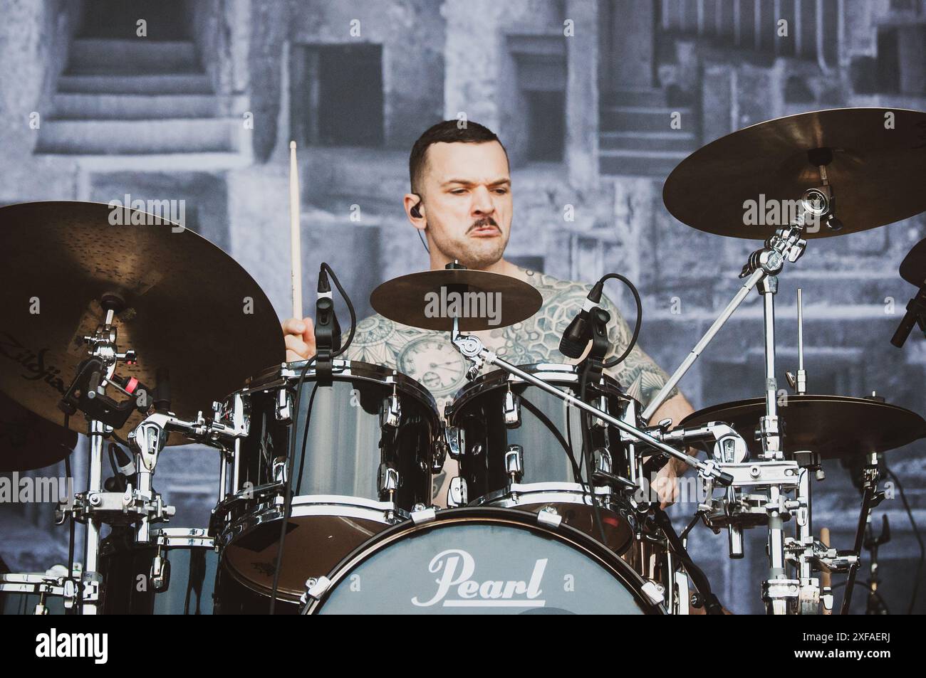 The australian progressive rock band Karnivool performed at Danish ...