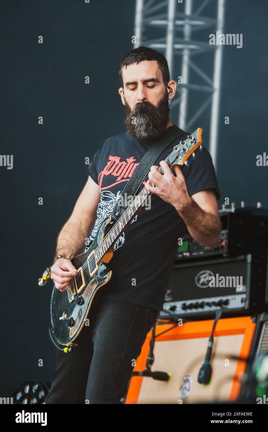 The australian progressive rock band Karnivool performed at Danish ...