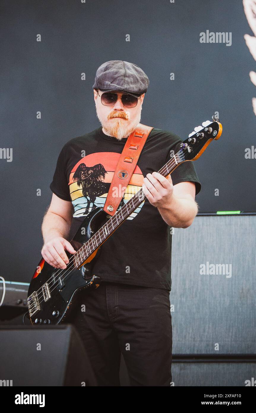 The american blues hard rock band Rival Sons performed at Danish ...