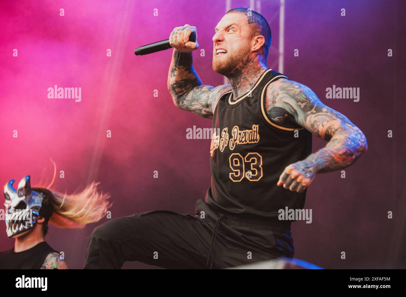 The russian deathcore band Slaughter to prevail performed at Danish ...