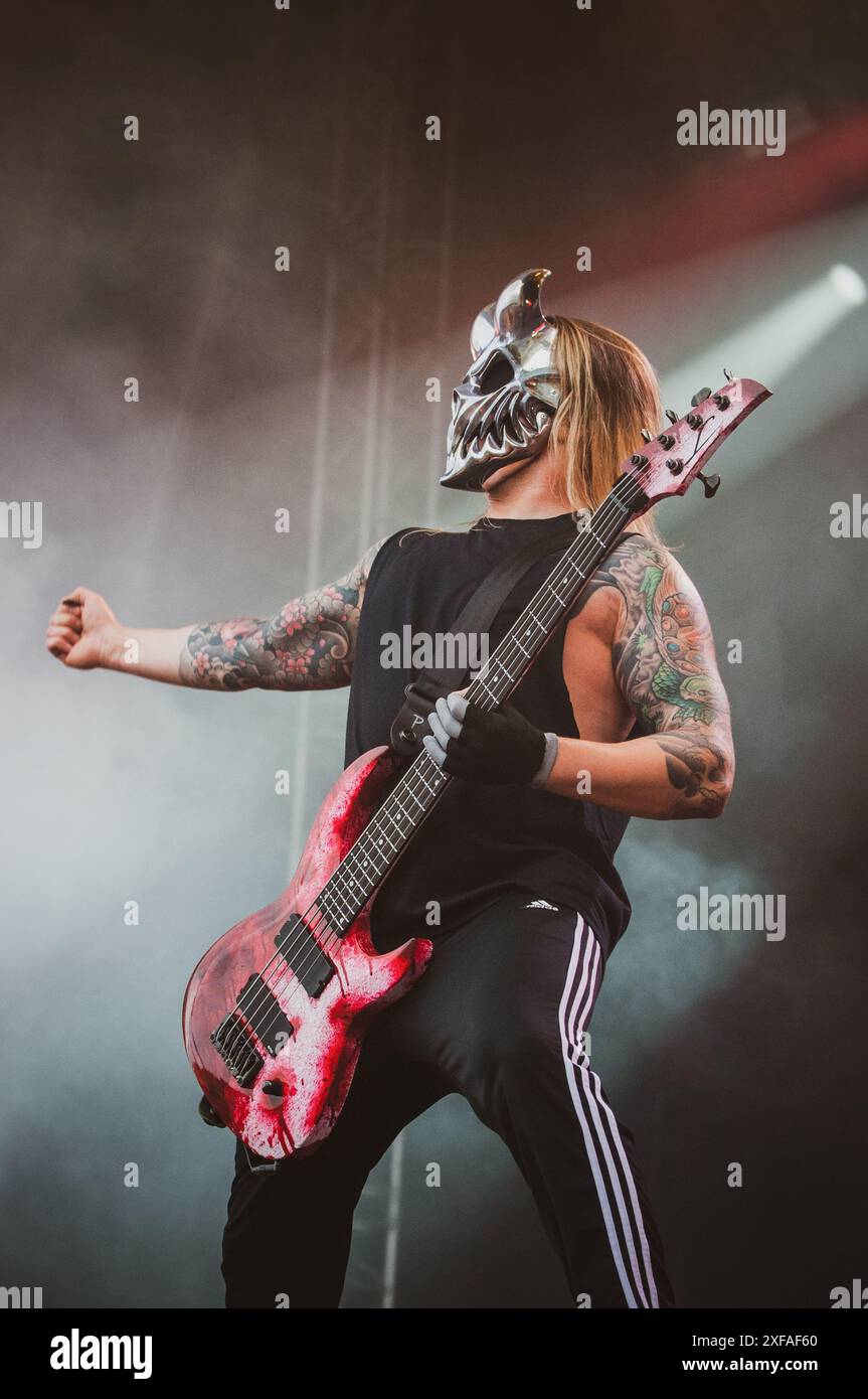 The russian deathcore band Slaughter to prevail performed at Danish ...