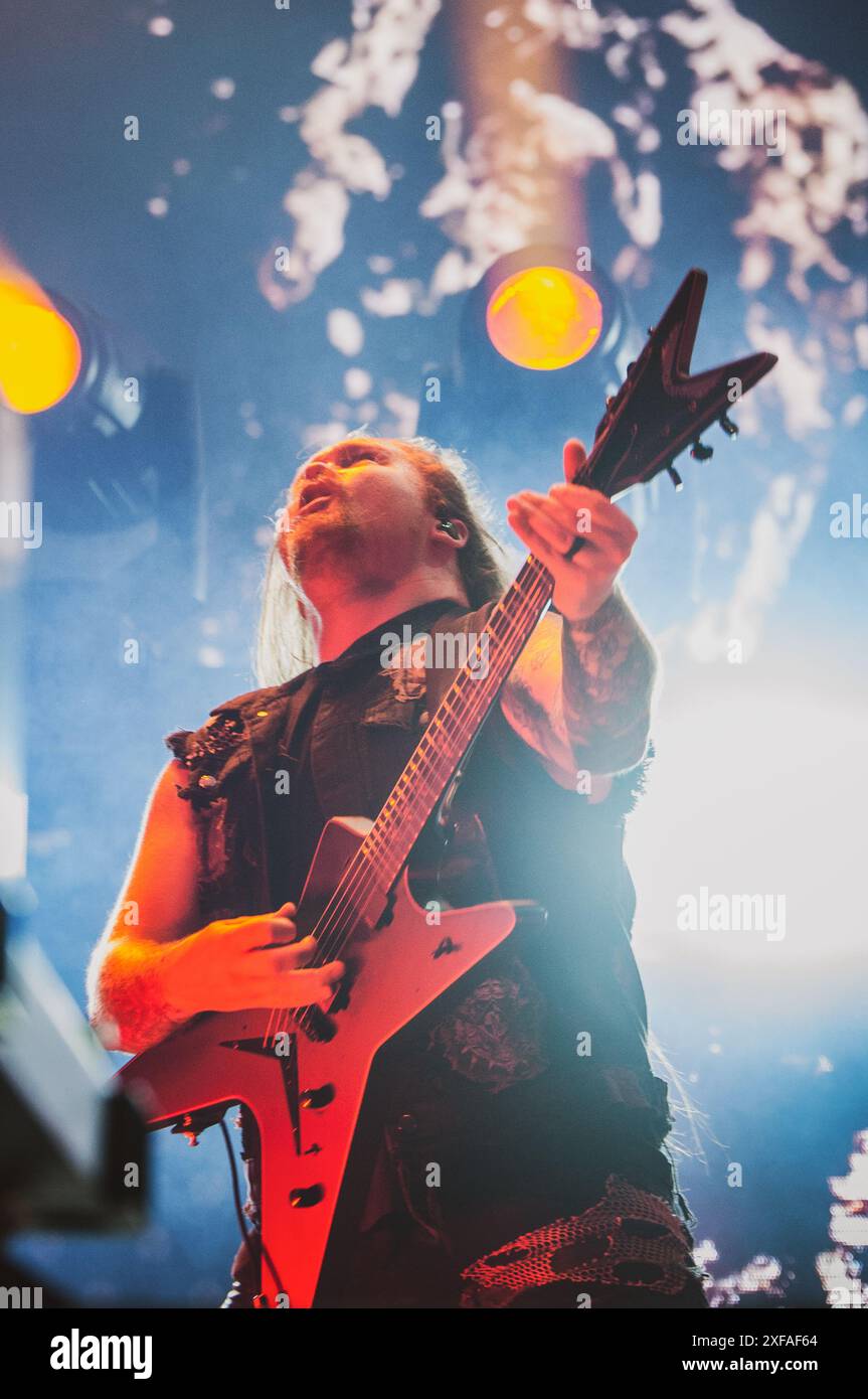 The american band Machine Head performed at Danish Copenhell festival ...