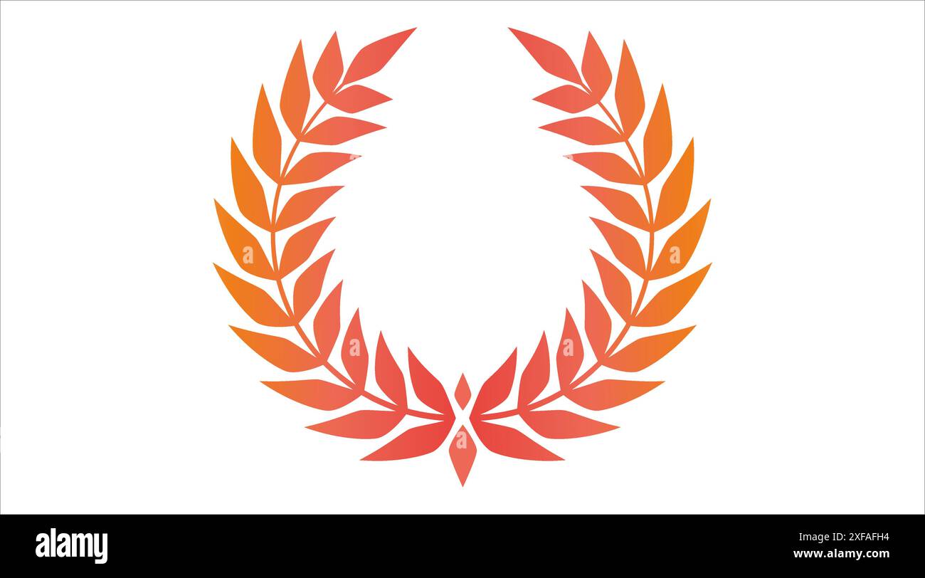 Round Leaf Logo Stock Vector Image & Art - Alamy