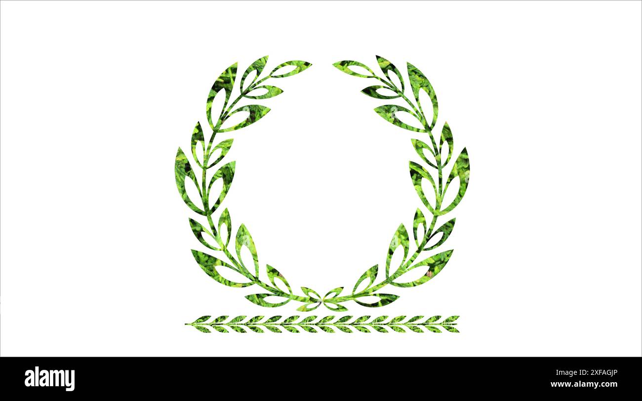 Round Leaf Logo Stock Vector Image & Art - Alamy