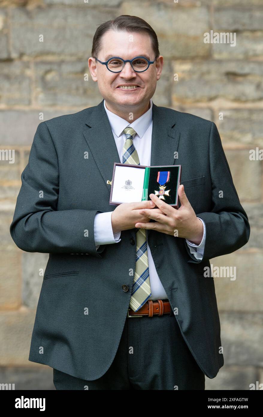 Professor Paul Mealor after being made a a Lieutenant of the Royal ...