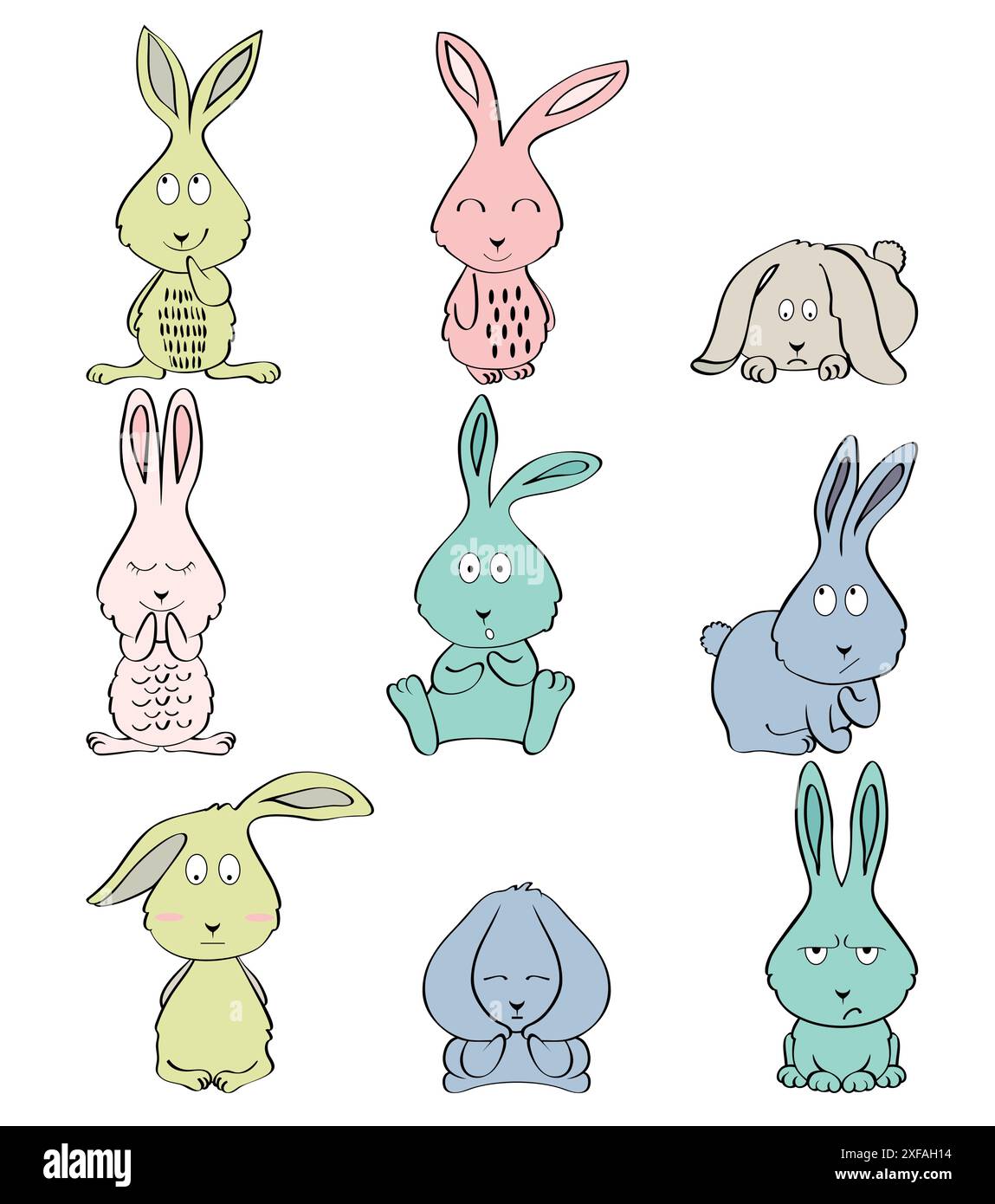 Angry face upset emotions Stock Vector Images - Alamy