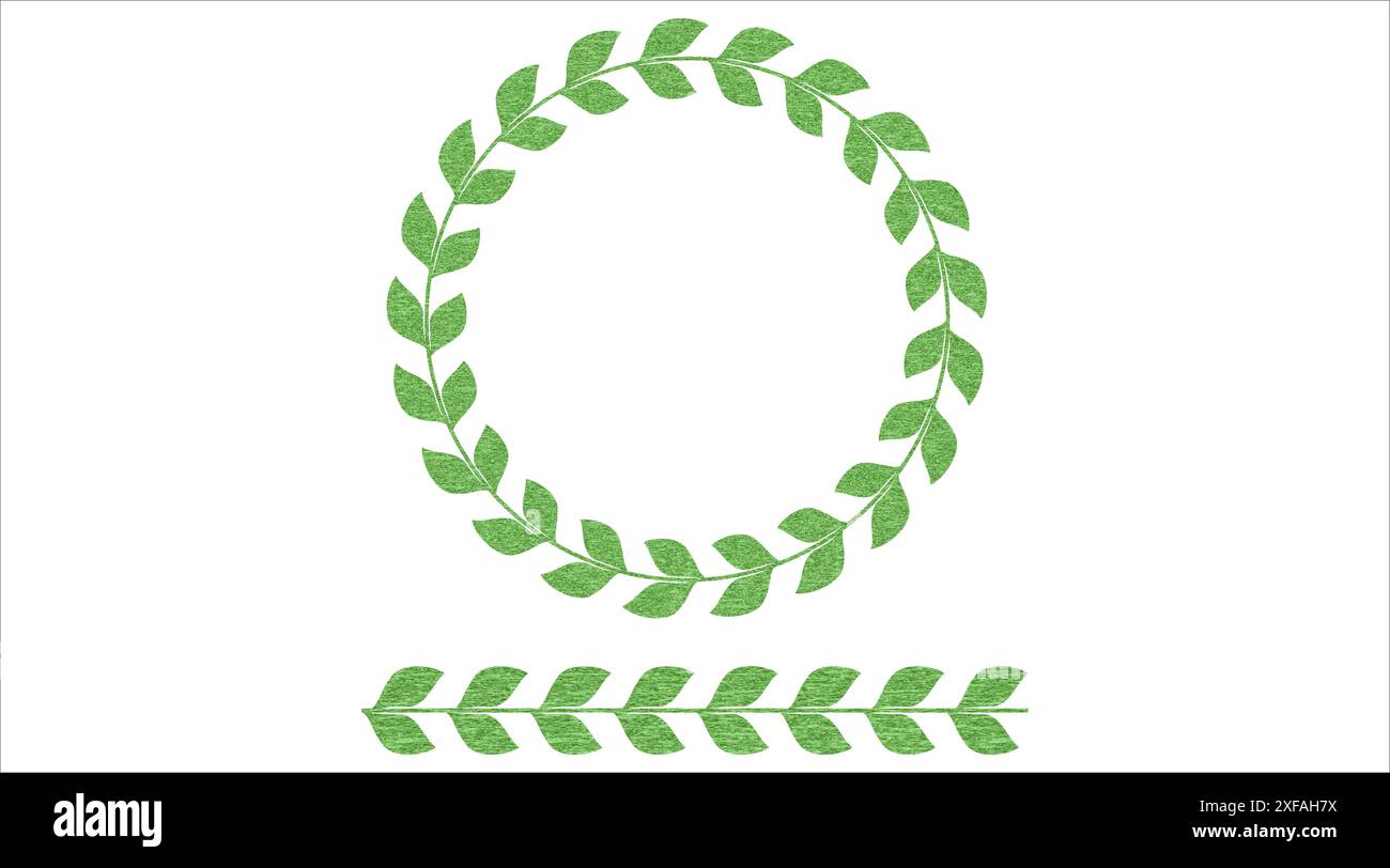 Round Leaf Logo Stock Vector Image & Art - Alamy