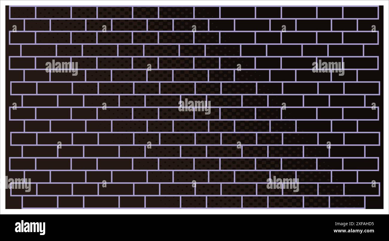 Brick Pattern Seamless Design Wallpaper Design Art Printable Stock ...